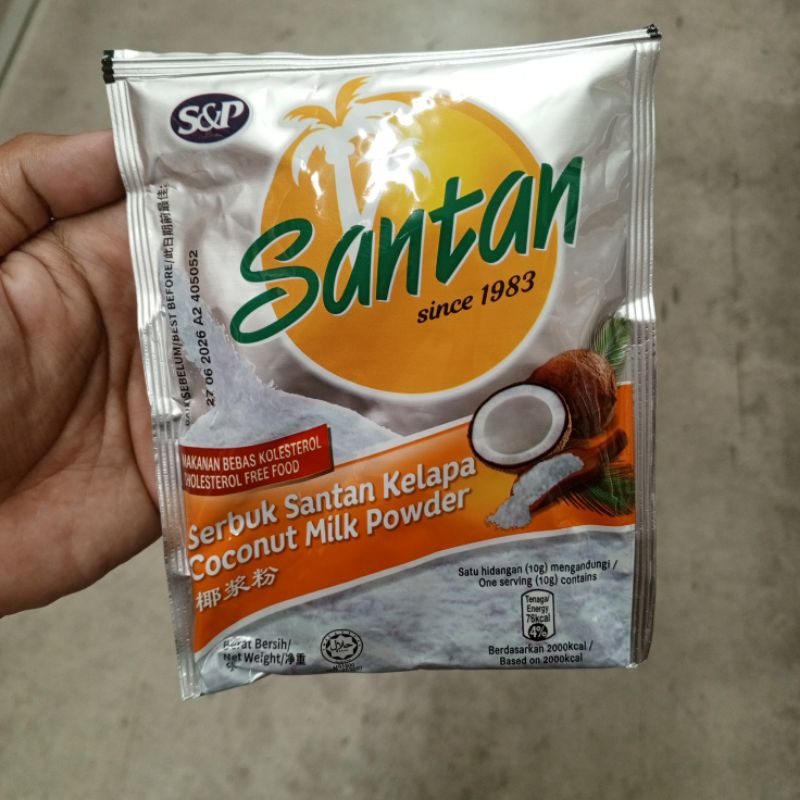 S&P Serbuk Santan Kelapa Coconut Milk Powder 50g | Shopee Philippines