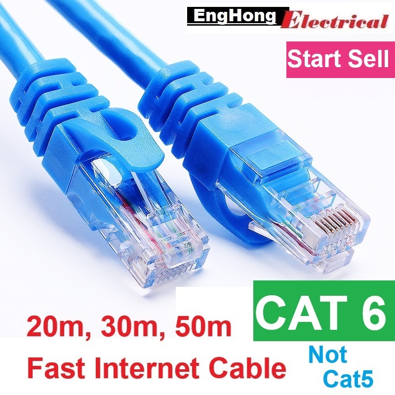 CAT6 Ethernet Cable Internet Cable RJ45, Lan Cable, Router Cable, CAT 6 ...
