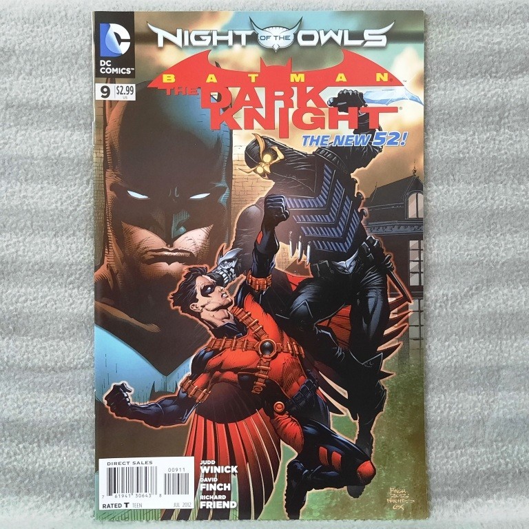 Batman: The Dark Knight 9 (DC Comics) David Finch, Judd Winick | Shopee ...