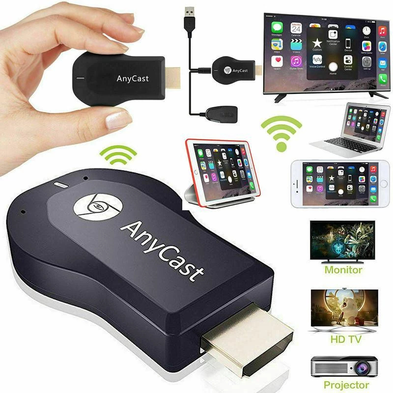 M2 Plus TV stick Wifi Display Receiver Anycast DLNA Miracast Airplay ...