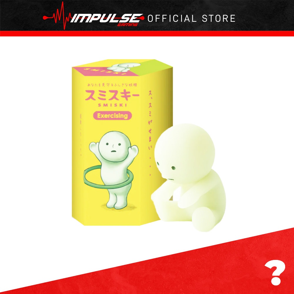Smiski - Exercising Mini Figures Glow In The Dark Series [Blind Box ...