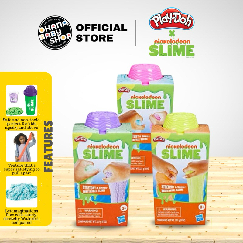 Play-Doh Nickelodeon Slime Brand Compound Waterfall Slime - Assorted ...