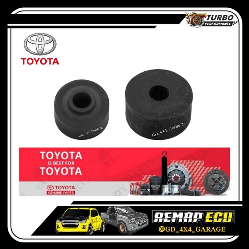 (2pc) Toyota Front Strut Absorber Mounting Bush Rubber Toyota Hilux ...