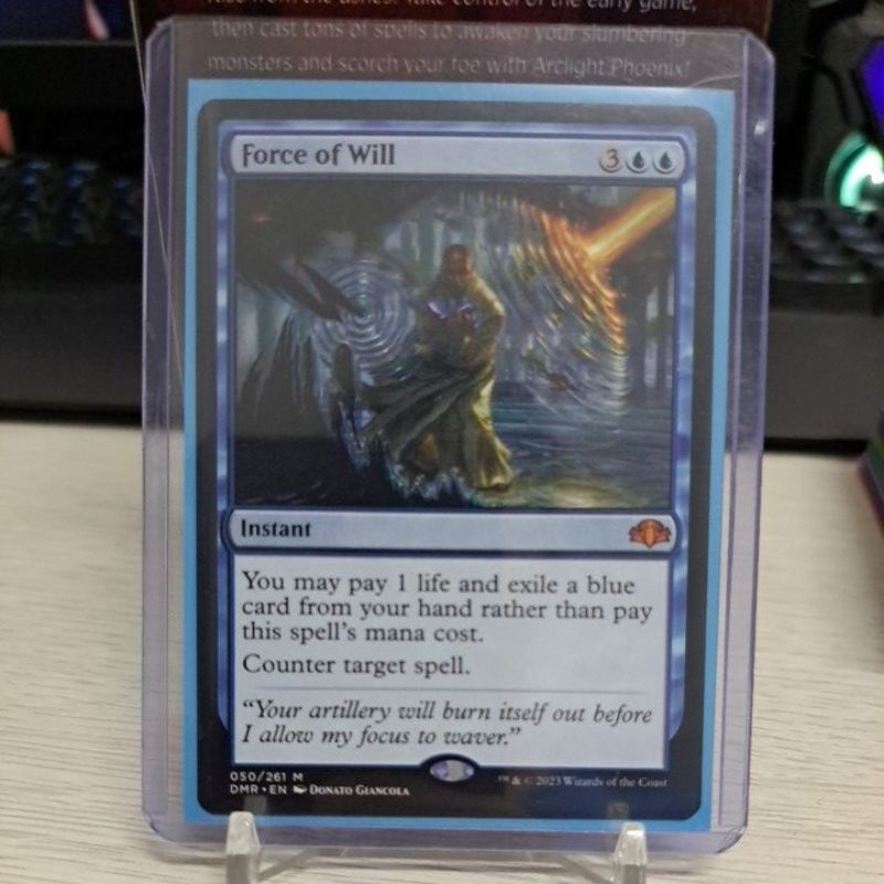 MTG Force of Will (DMR)(Mythic) | Shopee Philippines