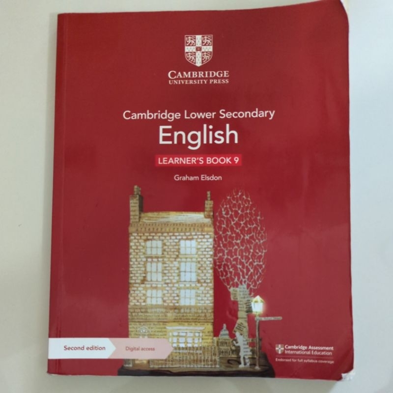 Preloved Book - Cambridge Lower Secondary English Learner's Book 9 with Digital Access (1Year ...