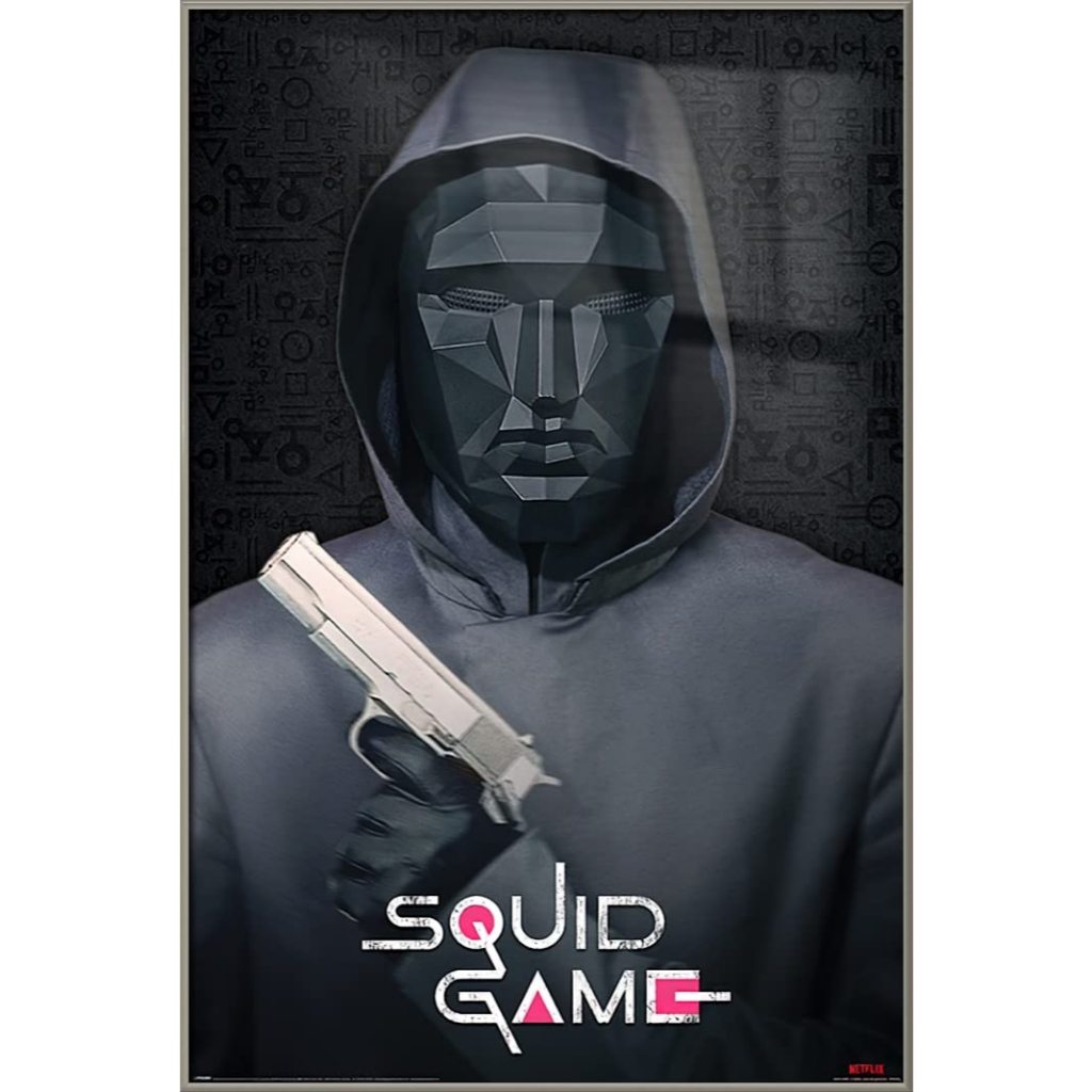 3D Print Face Mask Frontman Squid Game Character | Shopee Philippines