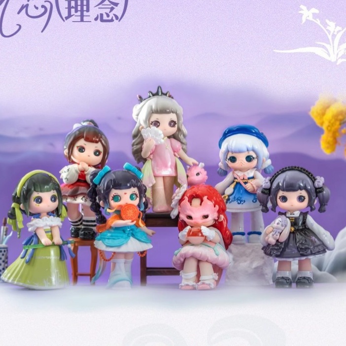 Ziyuli Version 4th Romance Series Figurine Blindbox 又梨四代入画如梦国风系列盲盒 ...