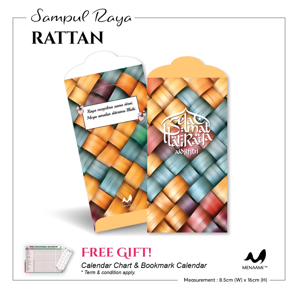 [ OFFICIAL ] RATTAN VILLAGE SAMPUL RAYA 2025 ANGPAO CANTIK MONEY ...