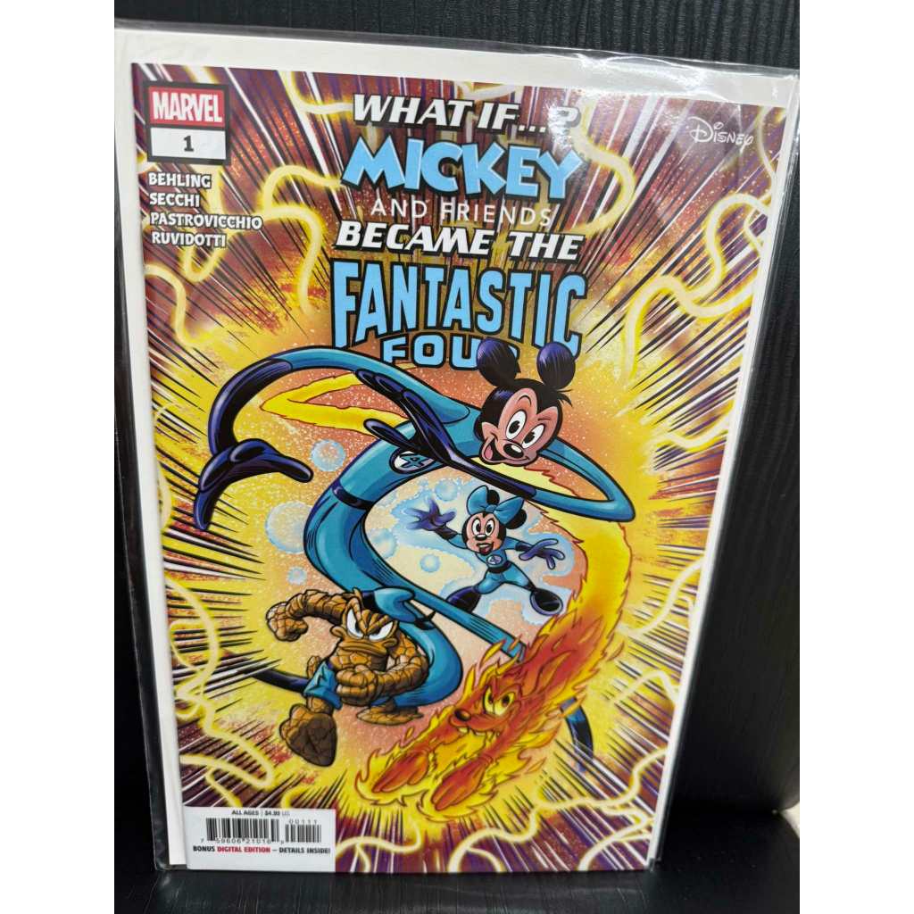 WHAT IF MICKEY & FRIENDS BECAME FANTASTIC FOUR【MARVEL COMICS】 | Shopee ...