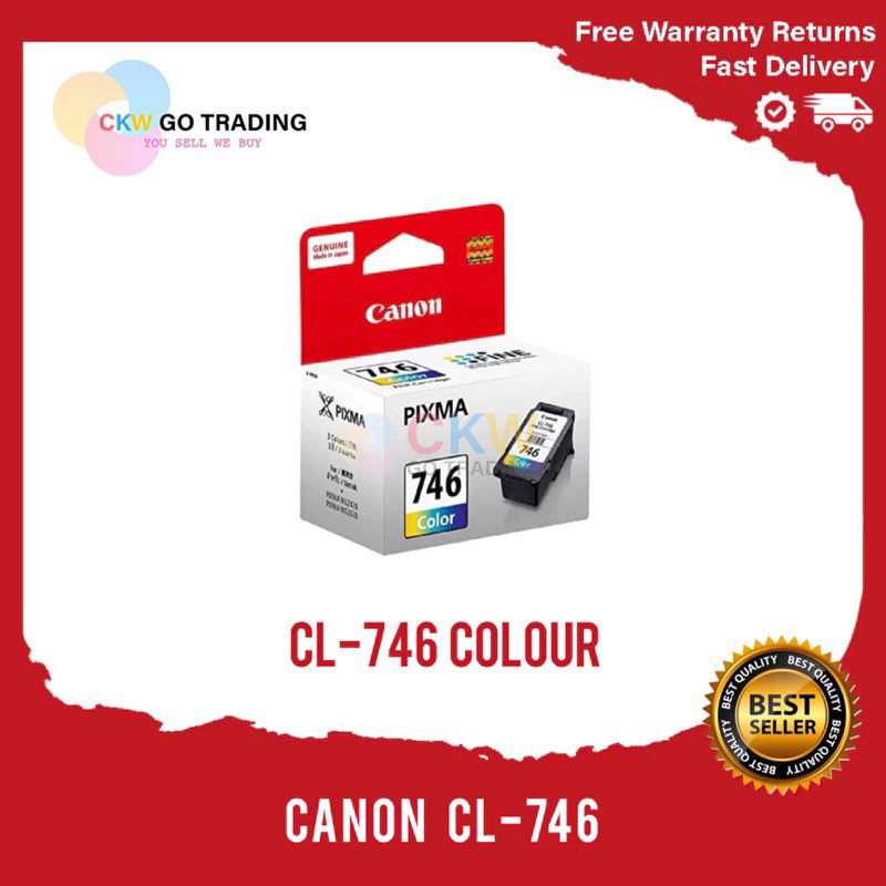CANON CL-746 746 INK CARTRIDGE (9ML) | Shopee Philippines