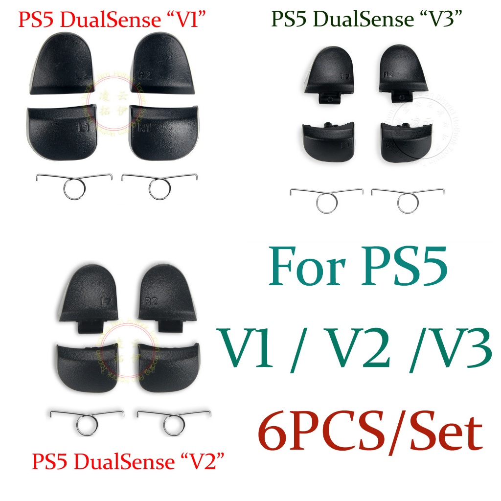 PS5 V1 V2 V3 R2 R1 L2 L1 6Pcs/set /4Pcs/set Trigger Buttons for PS5 ...
