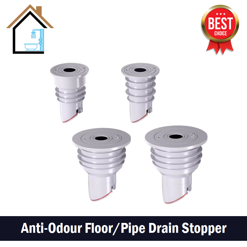 Kitchen Bathroom Washing Machine Floor Drain Anti-Odor Stopper One Way ...