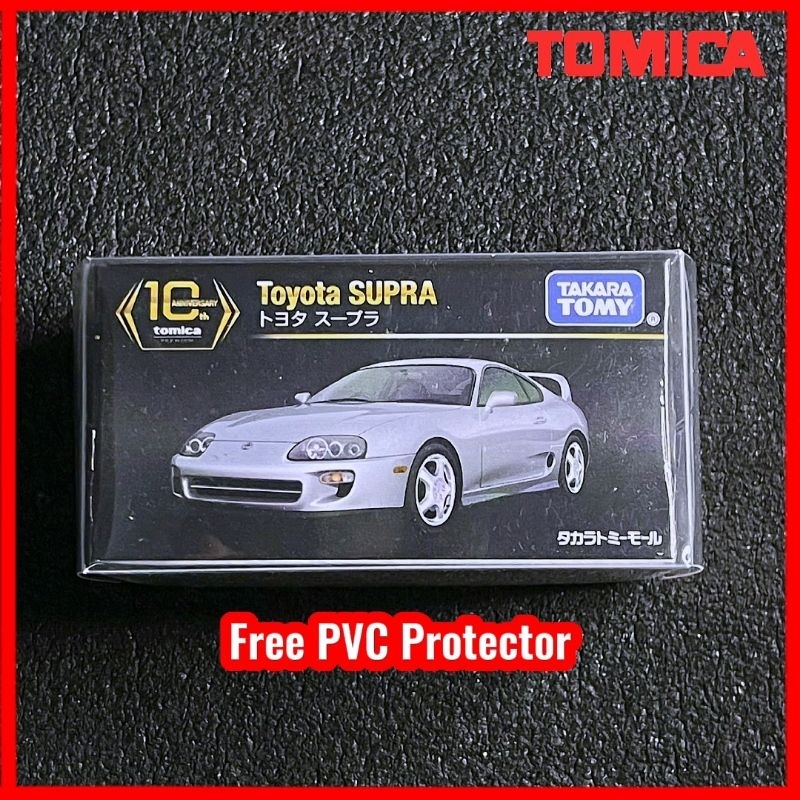 Tomica Toyota Supra MK4 60th Anniversary Silver Tomica Premium No.14 Takara Tomy Toyota Supra ...