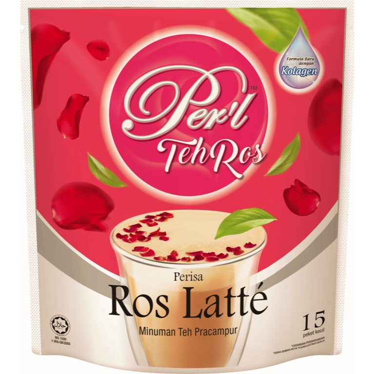 Perl Kacip Fatimah Kolagen Teh Rose Latte (25gm x 15pcs) | Shopee ...