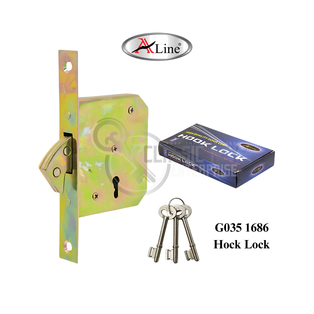 ALINE Mortise Lock Grill Lock Door Gate Lockset | Shopee Philippines