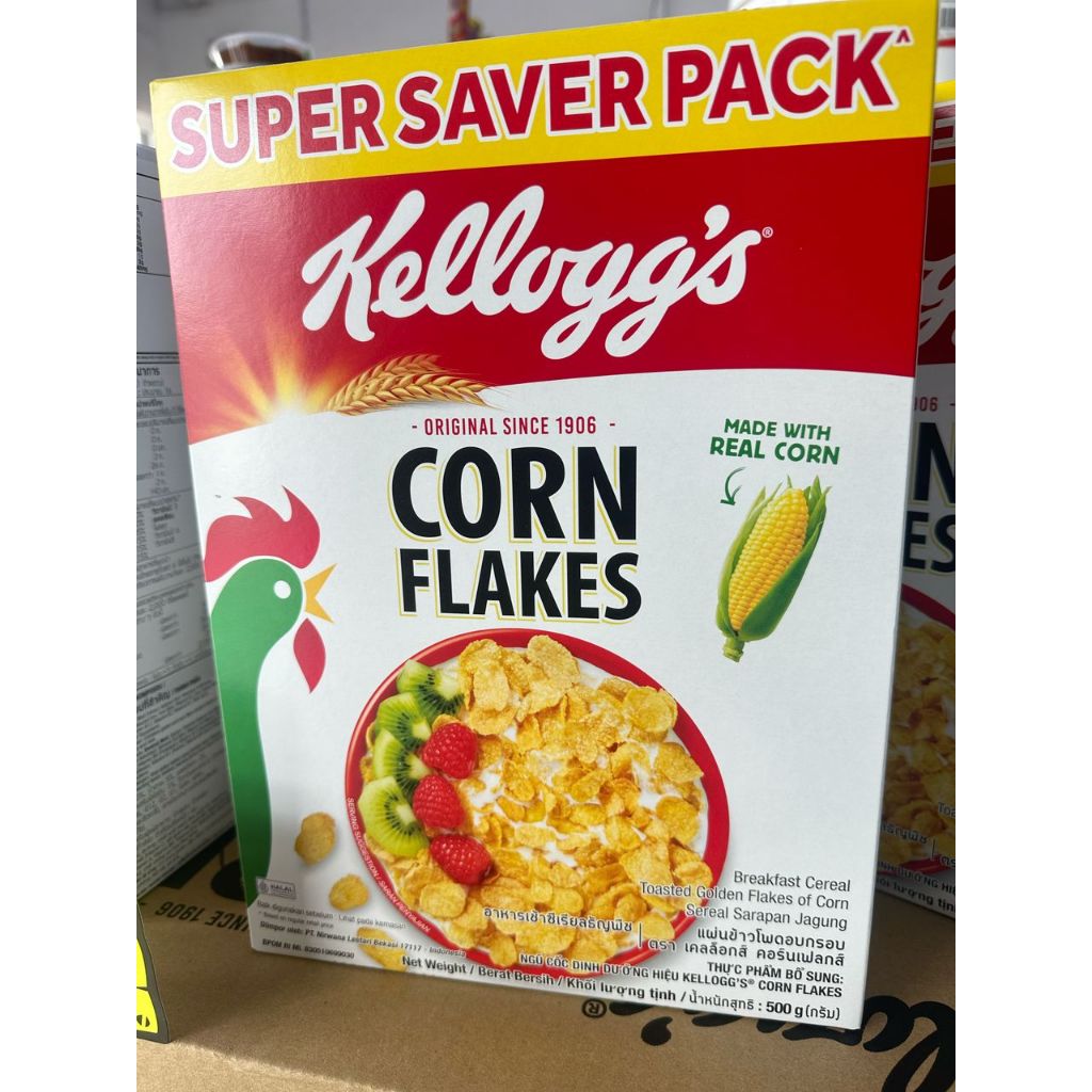 Kellogg's Corn Flakes (500g) | Shopee Philippines
