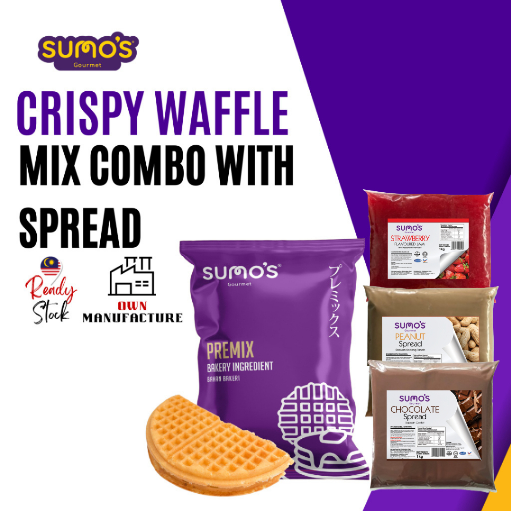 Sumo's Crispy Waffle Premix and Fruit Jam Peanut Spread Chocolate ...