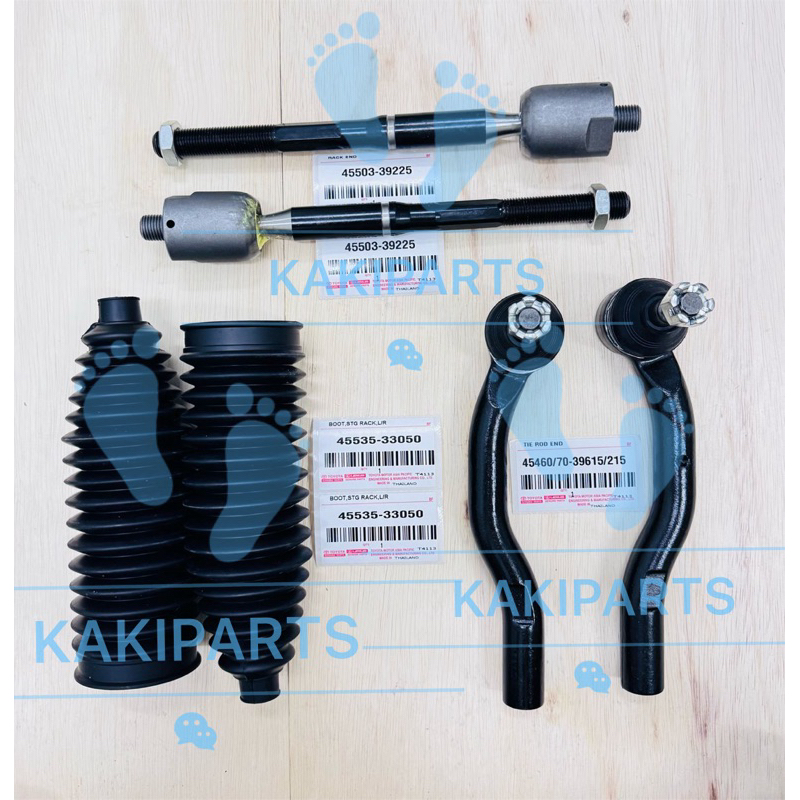 TOYOTA CAMRY ACV30 ESTIMA ACR30 TIE ROD END / RACK END / STEERING BOOT ...