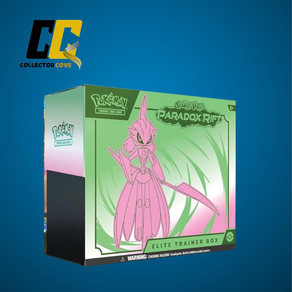 Pokemon Scarlet & Violet: Paradox Rift Iron Valiant Elite Trainer Box ...