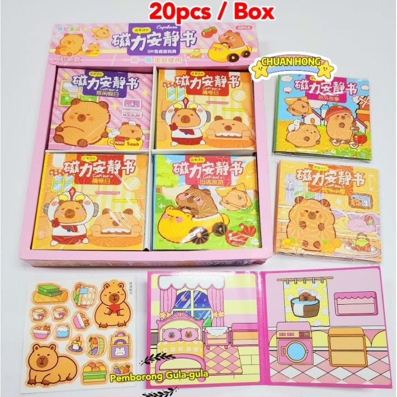 Capybara Magnetic Quiet Book 1 Piece | Shopee Philippines