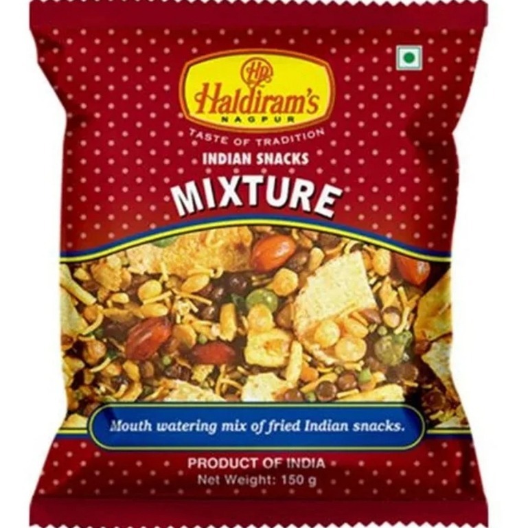 Haldiram's Mixture of Fried Indian Snacks, Taste of Tradition 150g | Shopee Philippines