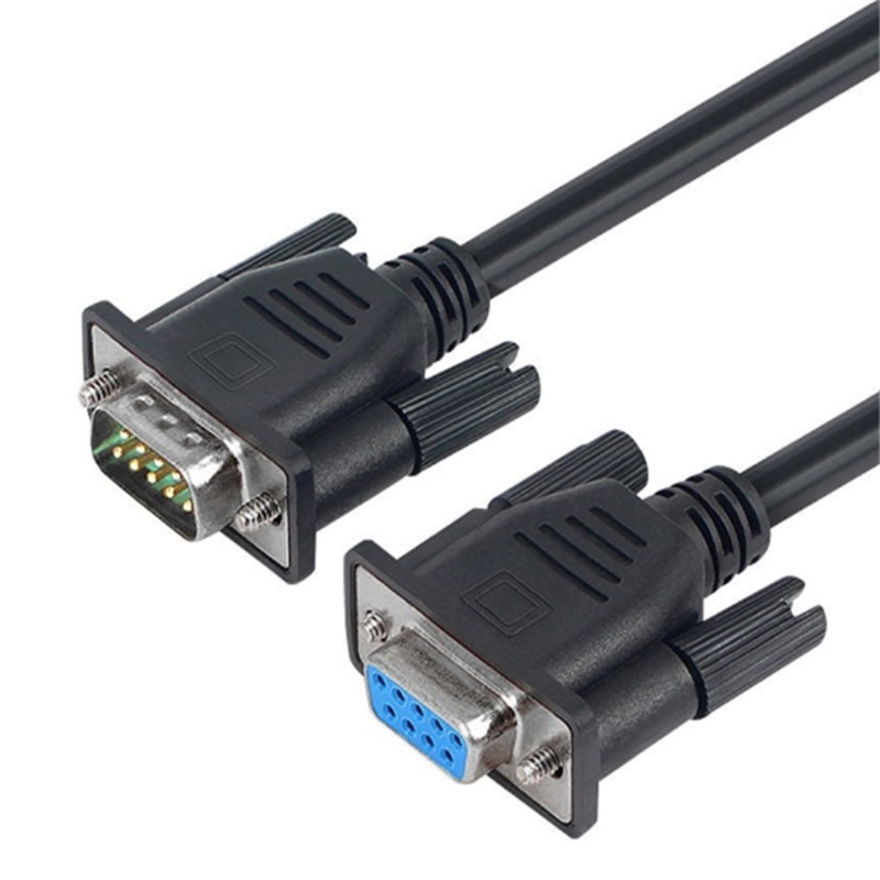 1.5M 9 Pin RS232 Serial Null Modem Cable Male to Female | Shopee ...