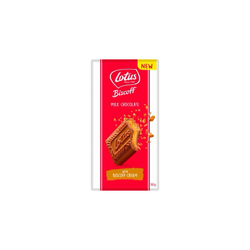 Lotus biscoff milk chocolate bar 180g | Shopee Philippines