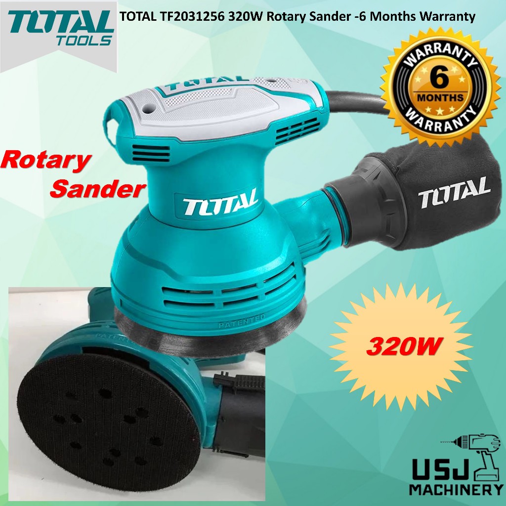 Total Rotary Sander 320W TF2031256 6 Months Warranty | Shopee Philippines