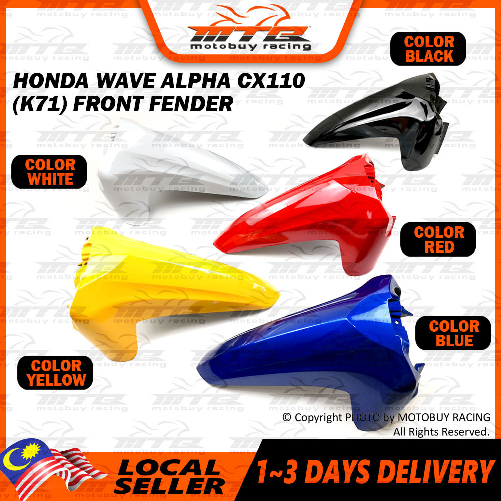 FRONT FENDER HONDA WAVE ALPHA CX110 (K71) | Shopee Philippines