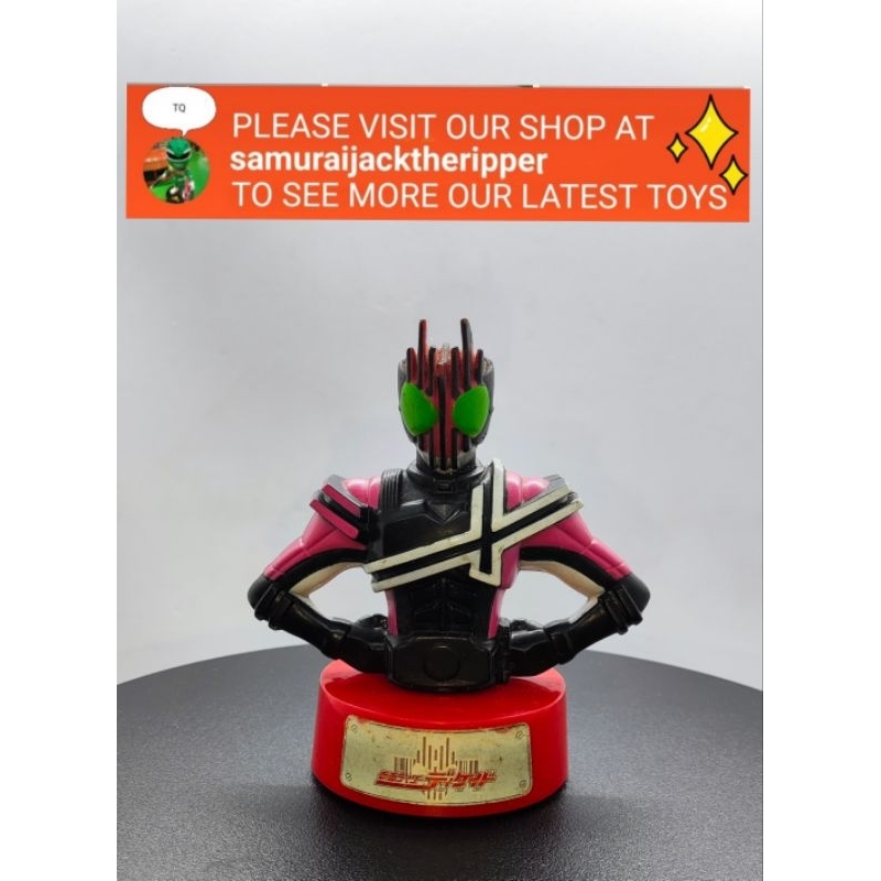 *kamen rider decade upper half body toy figure* | Shopee Philippines