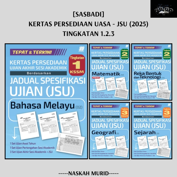 (NB) VOCATIONAL SCHOOL PRACTICE BOOK: UASA AVAILABLE PAPER JSU KSSM ...