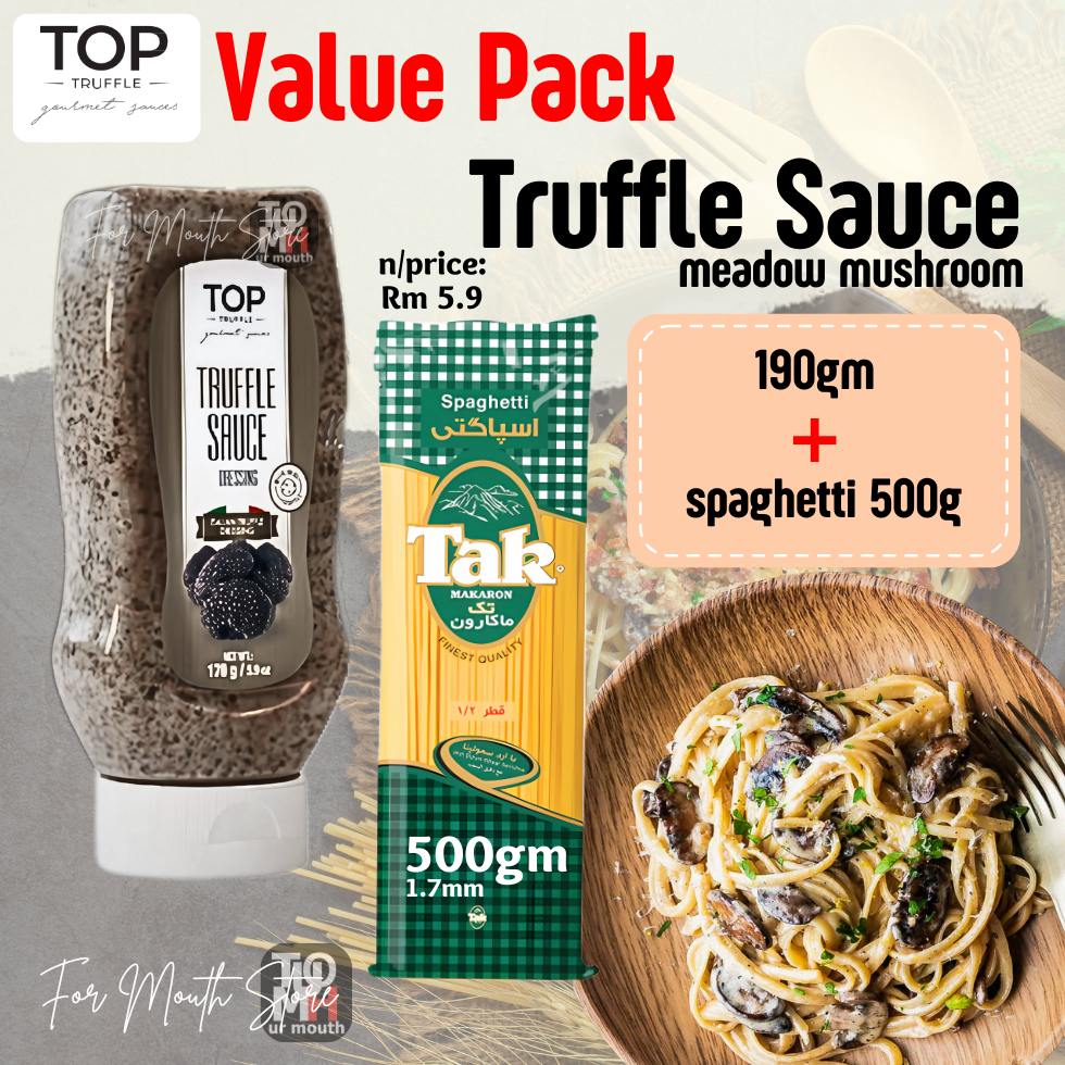 Top Truffle Sauce Meadow Mushroom Sauce Sos Truffle Paste Black Truffle ...