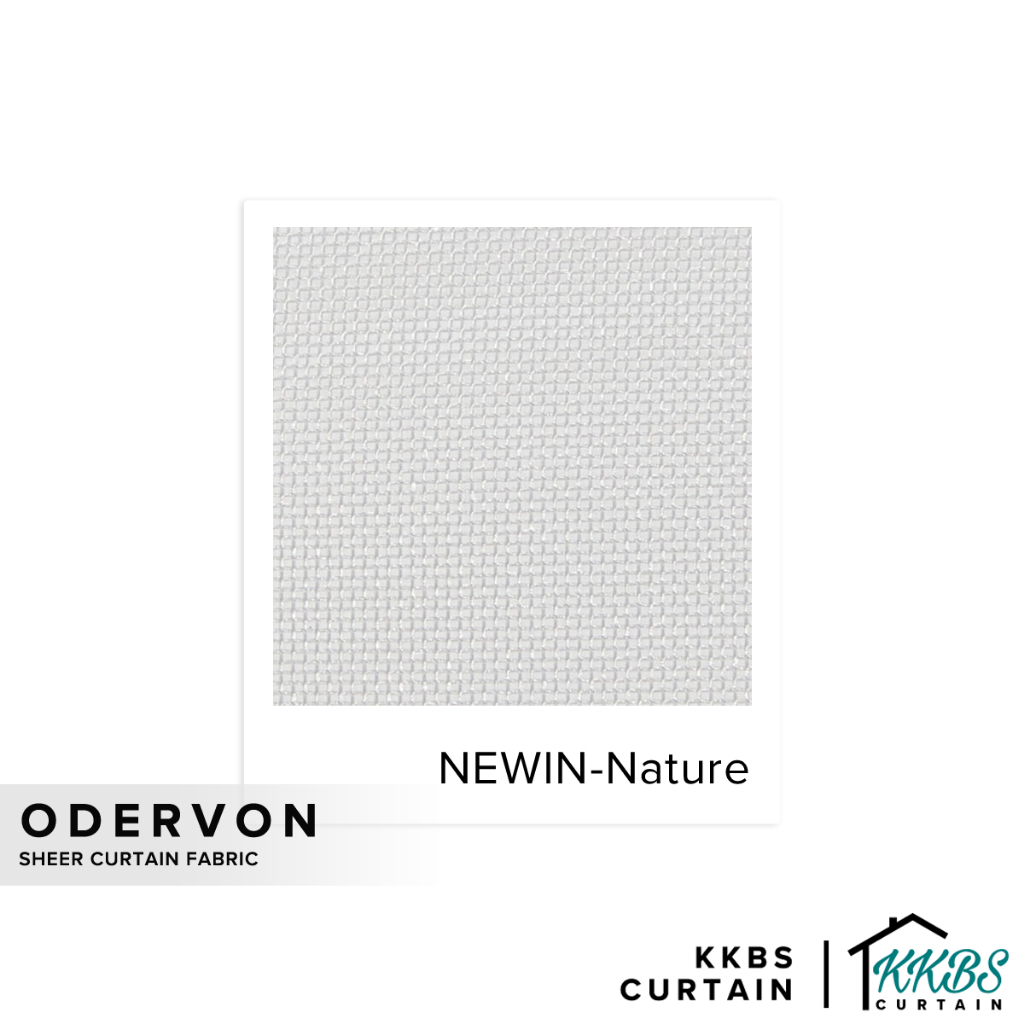 KKBS CURTAIN Odervon-Newin 126'' Kain Langsir Sheer Potong Meter ...