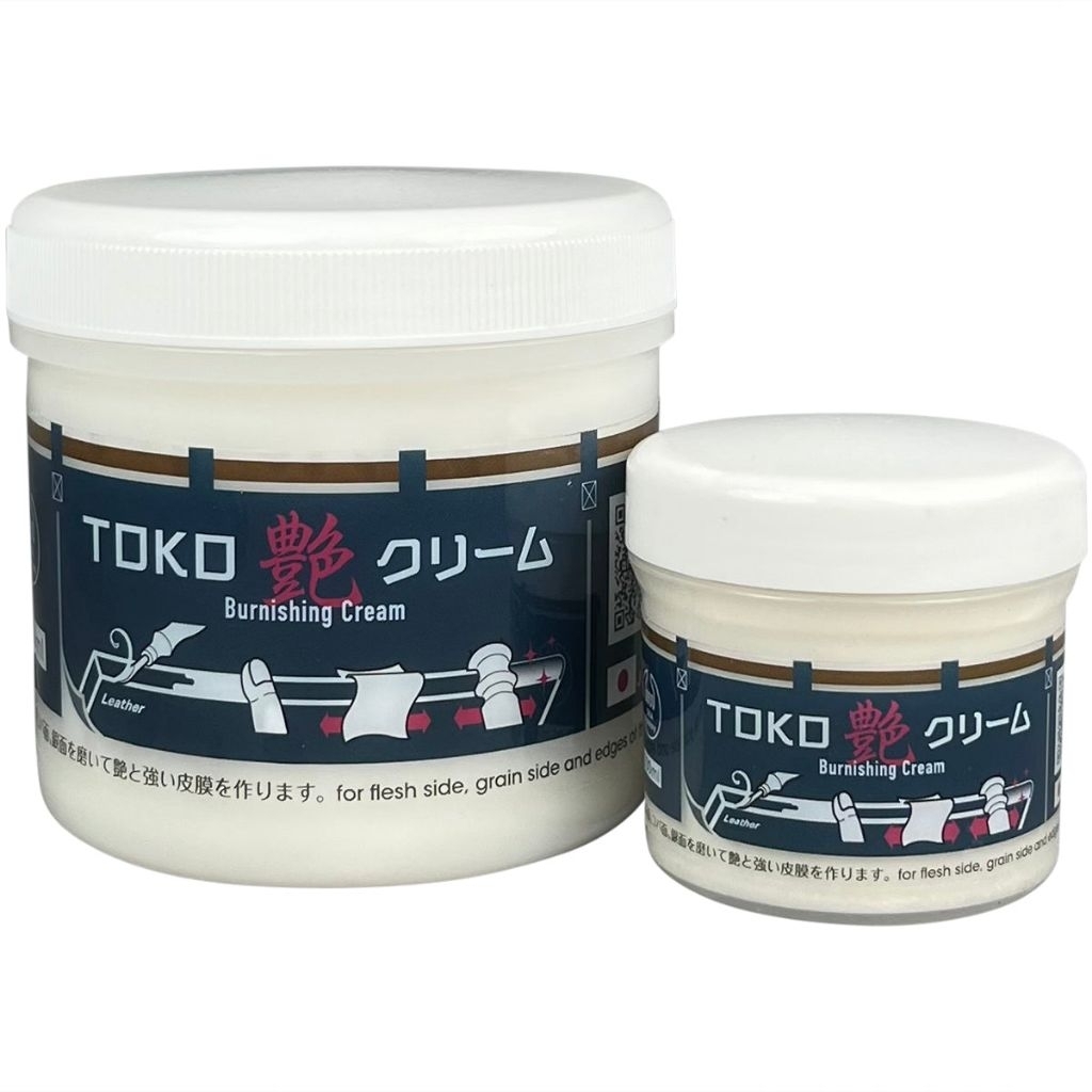 Oka Toko Leather Burnishing Cream 100ml Burnishing Gum (for flesh side ...