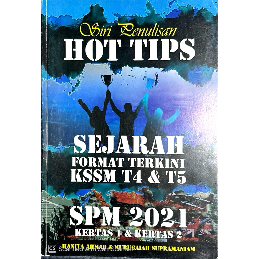 Preloved ️ HOT TIPS HISTORY Writing Series KSSM Format Form 4 & 5 SPM ...