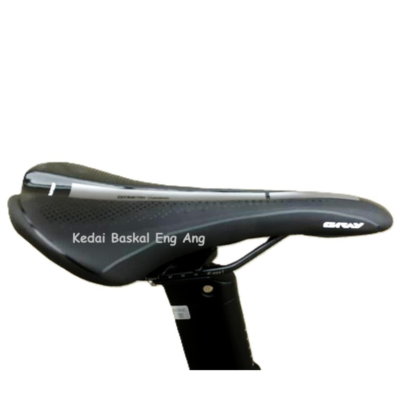 GRAY sporty seat is suitable for FIXIE bike, long, soft, good to sit ...