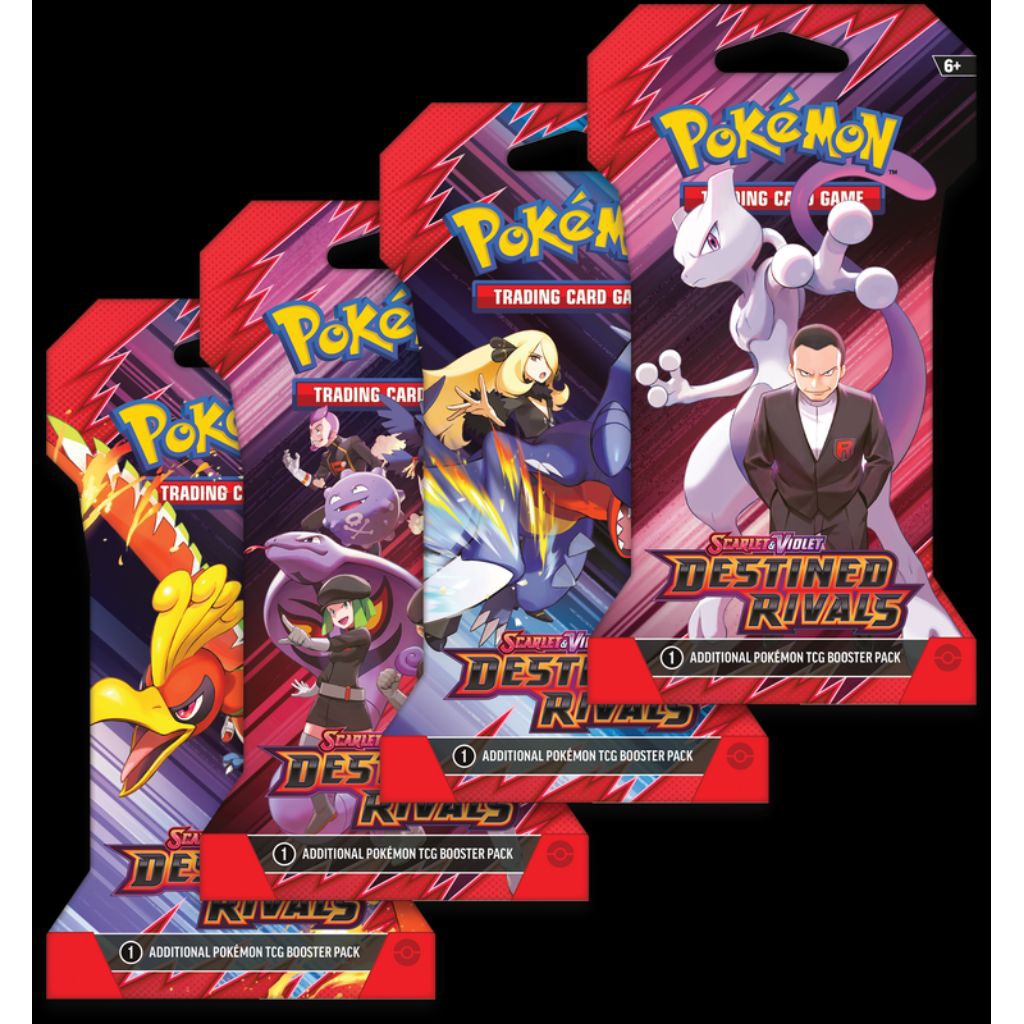 POKEMON SV10 DESTINED RIVALS SLEEVE PACK | Shopee Philippines