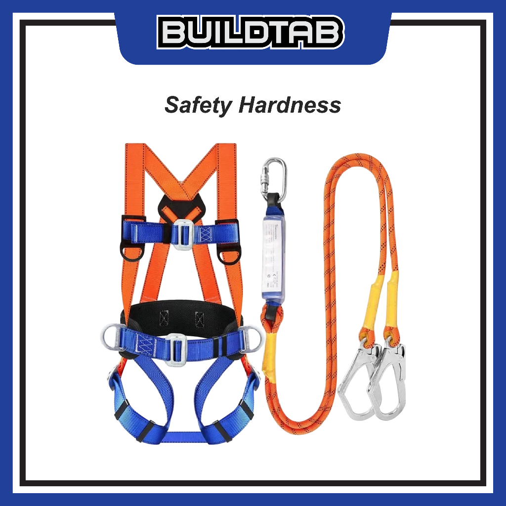 Abah-abah Keselamatan Five Point Double Back Safety Harness Industrial ...