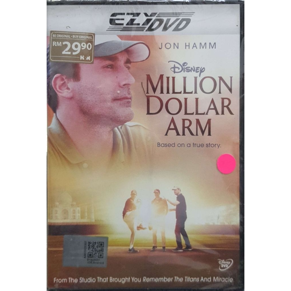 Million Dollar Arm - Movie (DVD) | Shopee Philippines