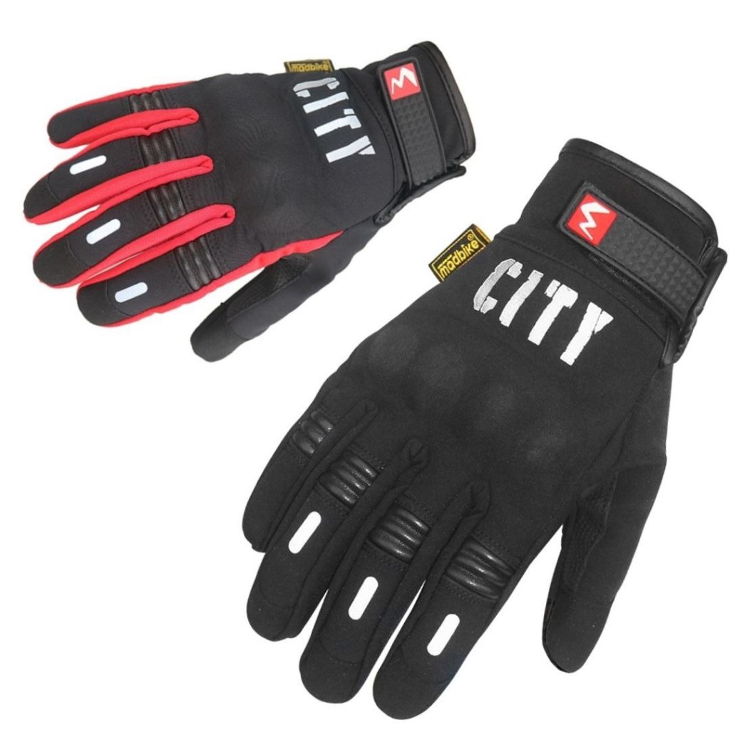 MADBIKE MAD-07 MOTORCYCLE RIDING GLOVE NOT WATERPROOF GRABFOOD PANDA ...