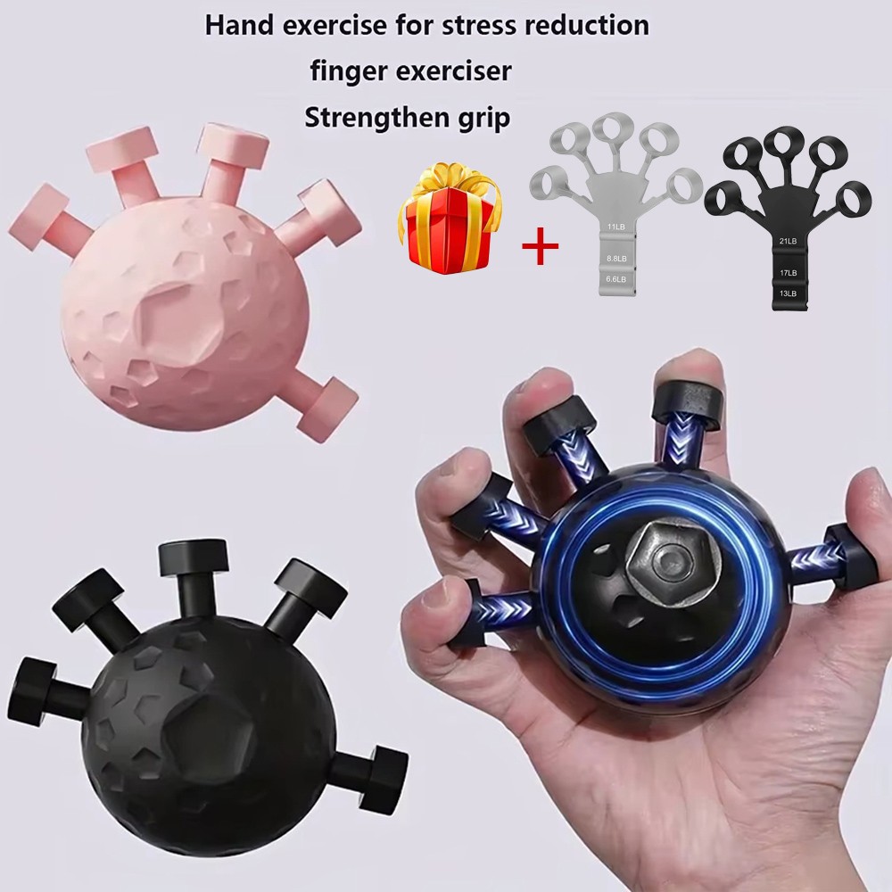 Five-fingers Adjustable Hand Grip Strengthener, Eagle Claw Hand Finger ...