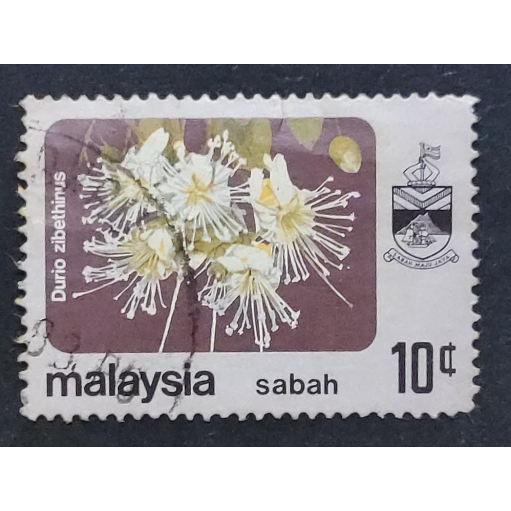 1983 1984 Sabah Flowers 10c - 1pc Used Stamp / Setem | Shopee Philippines