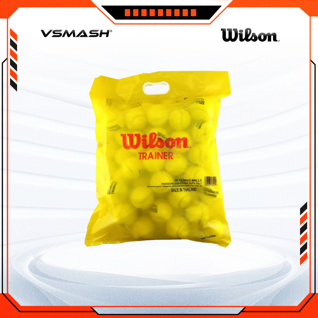 Wilson Pressureless Tennis Trainer Balls 12 in 1 Pack | Shopee Philippines