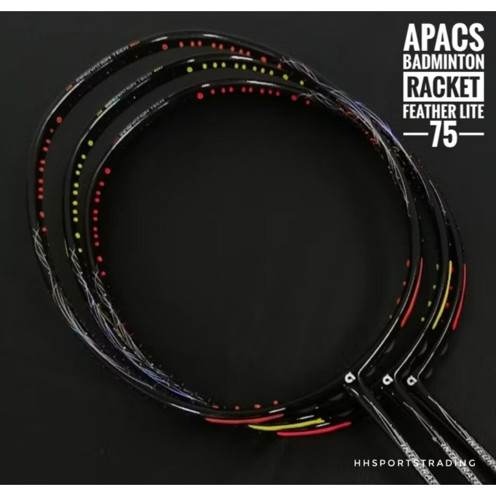 APACS Racket FEATHER LITE 75 ( 6U G2 ) 32LBS | Shopee Philippines