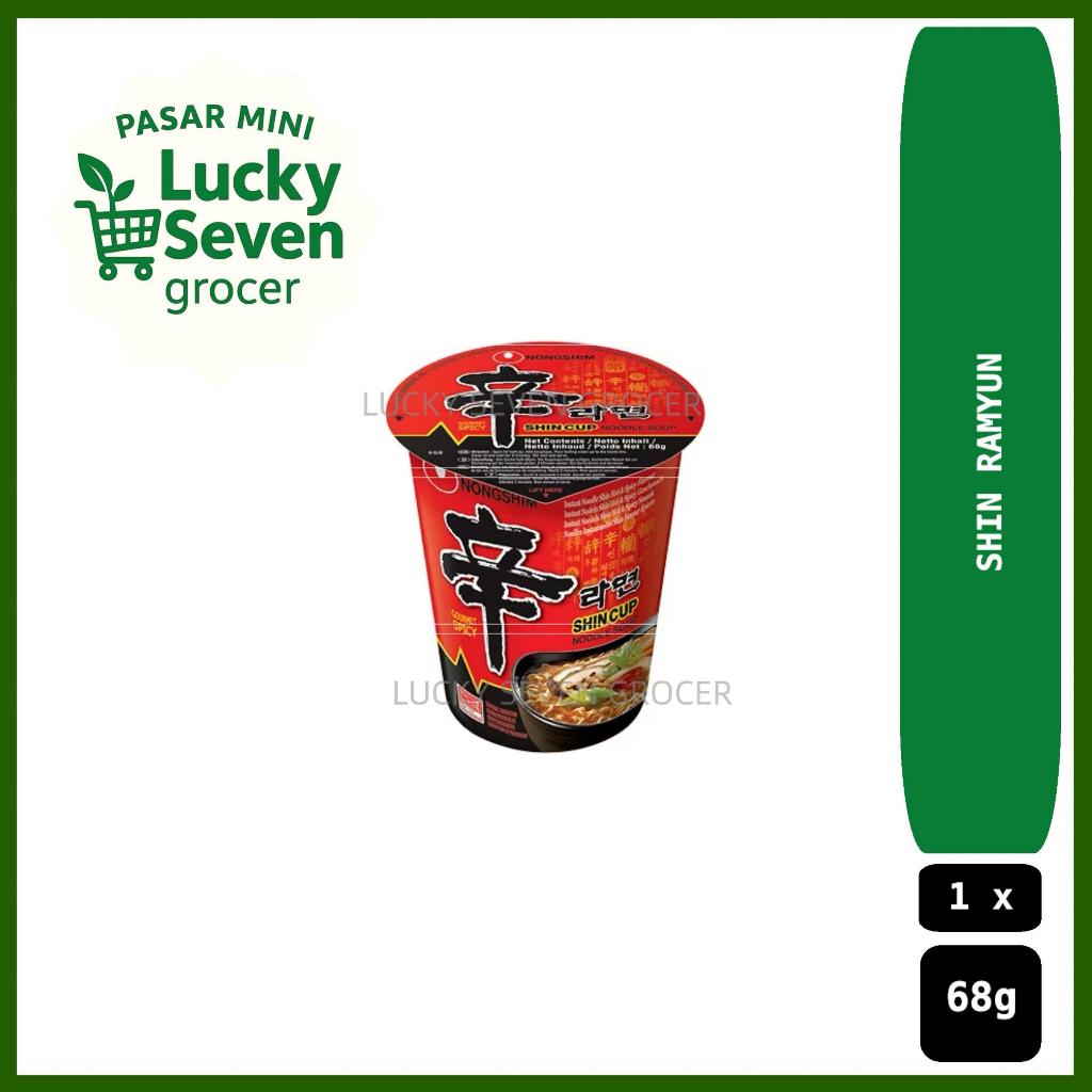 Nongshim Ramyun Cup x 1 (Shin/Super Spicy/Kimchi/Clay Pot) 68gm ~ 70gm ...