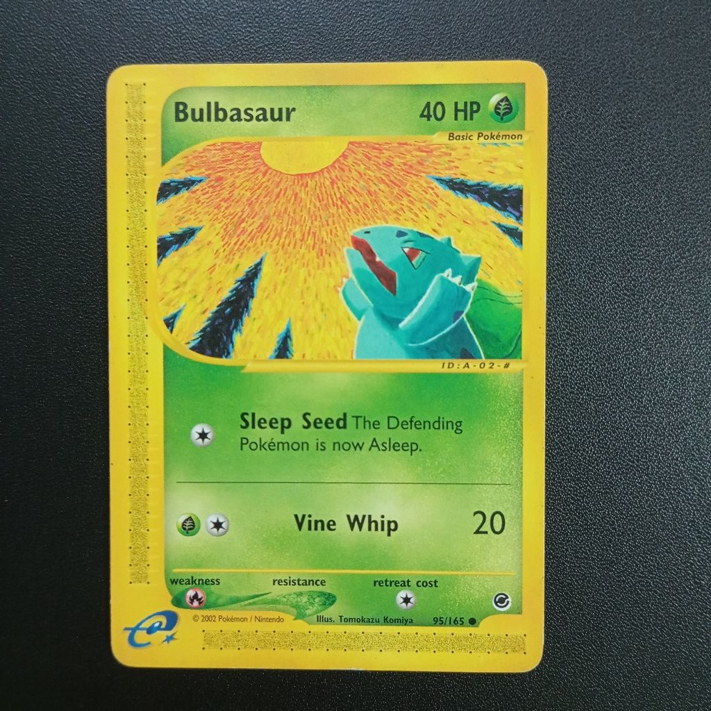 Pokemon TCG - Bulbasaur - 95/165 (Common) | Shopee Philippines