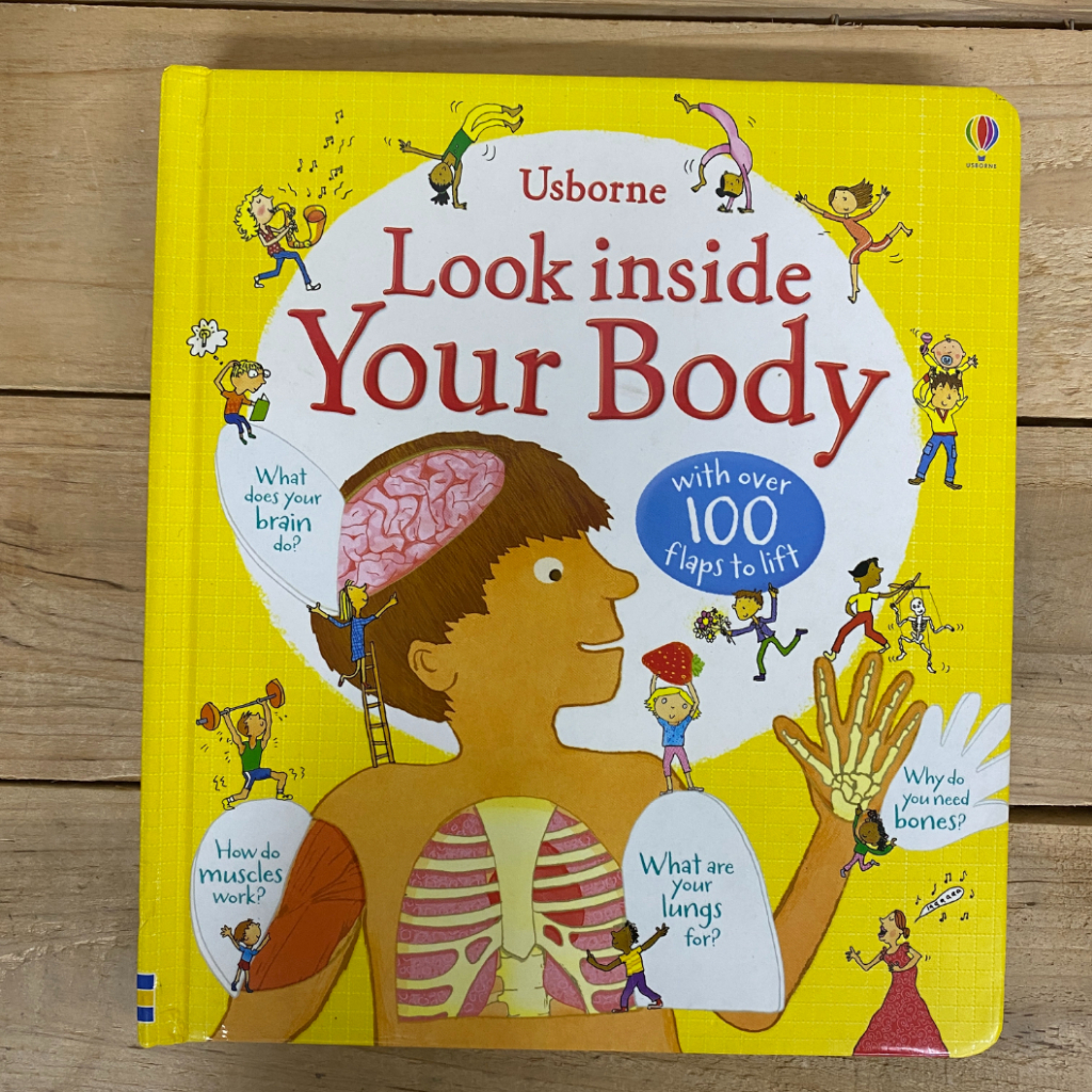 Usborne Lift-the-Flap book : Look Inside Your Body (over 100 flaps to ...
