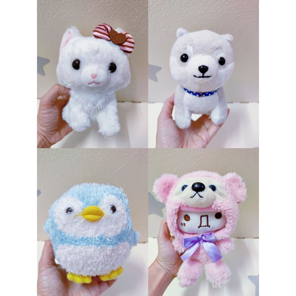 Preloved Amuse Amufun plush M58 Fuwaneko Muchan Chocolat Hime Mameshiba ...