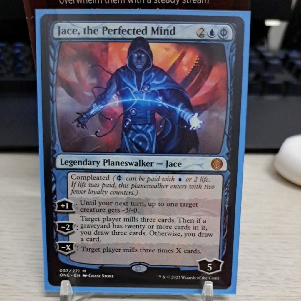 MTG Jace, the Perfected Mind (ONE)(Mythic) | Shopee Philippines