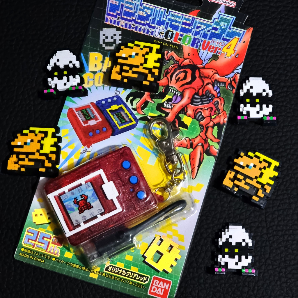 Digimon Digivice Vpet Version 4 Pixel Art Classic Look Colour Figure ...